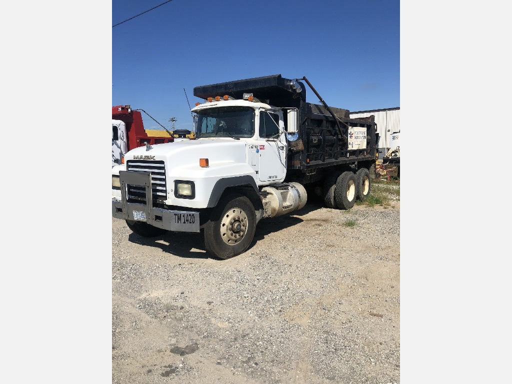 1998 MACK RD69OS T/A STEEL DUMP TRUCK FOR SALE #13845