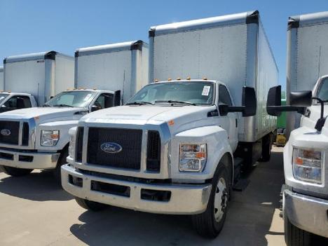 2022 FORD F650 - CNG BOX VAN TRUCK FOR SALE #15863