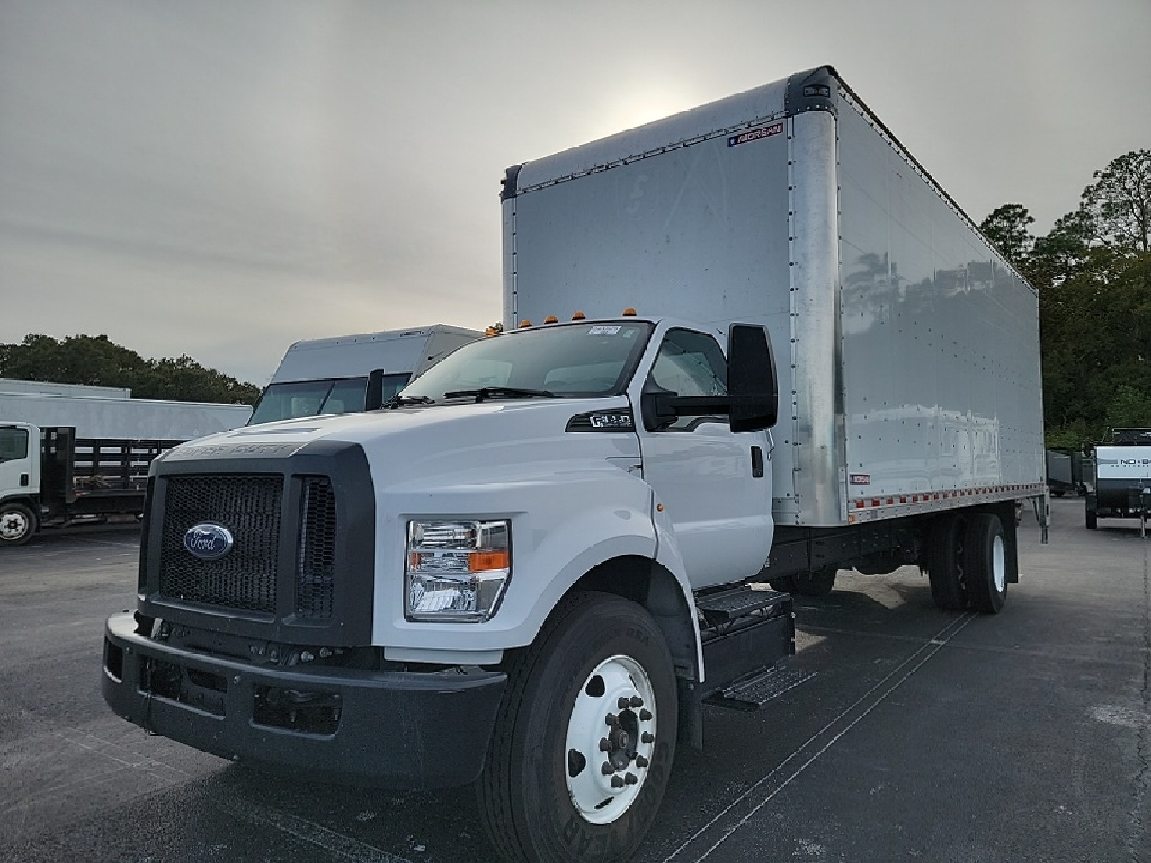 2023 FORD F650 BOX VAN TRUCK FOR SALE #17232