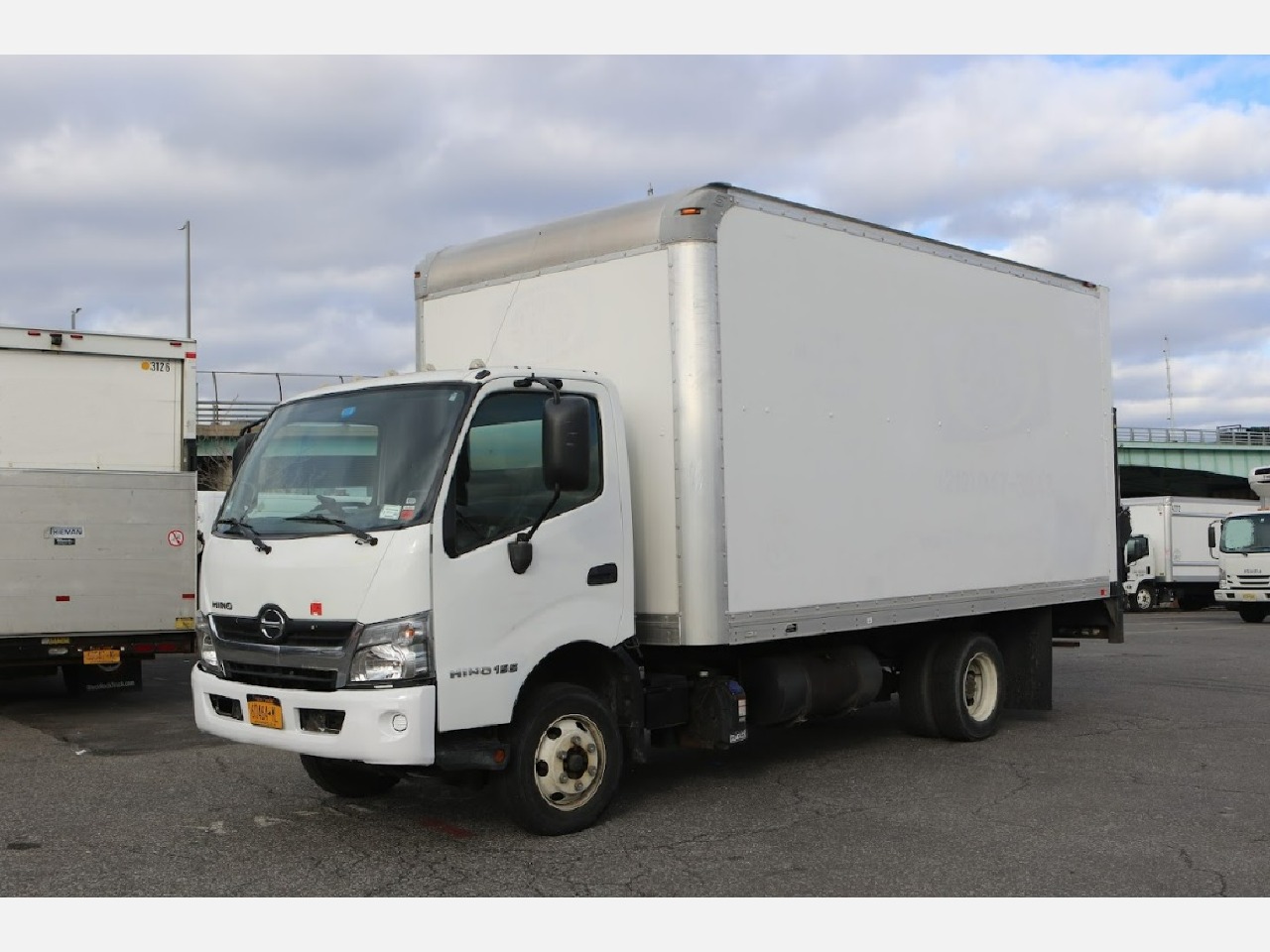 2018 HINO 155 BOX VAN TRUCK FOR SALE #17250