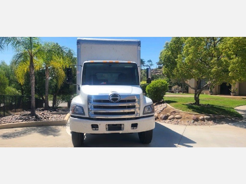 2016 HINO 268 BOX VAN TRUCK FOR SALE #17581