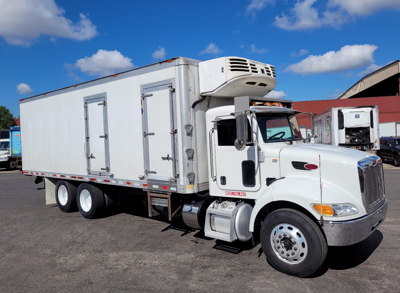 2014 PETERBILT 348 REEFER TRUCK FOR SALE #18222