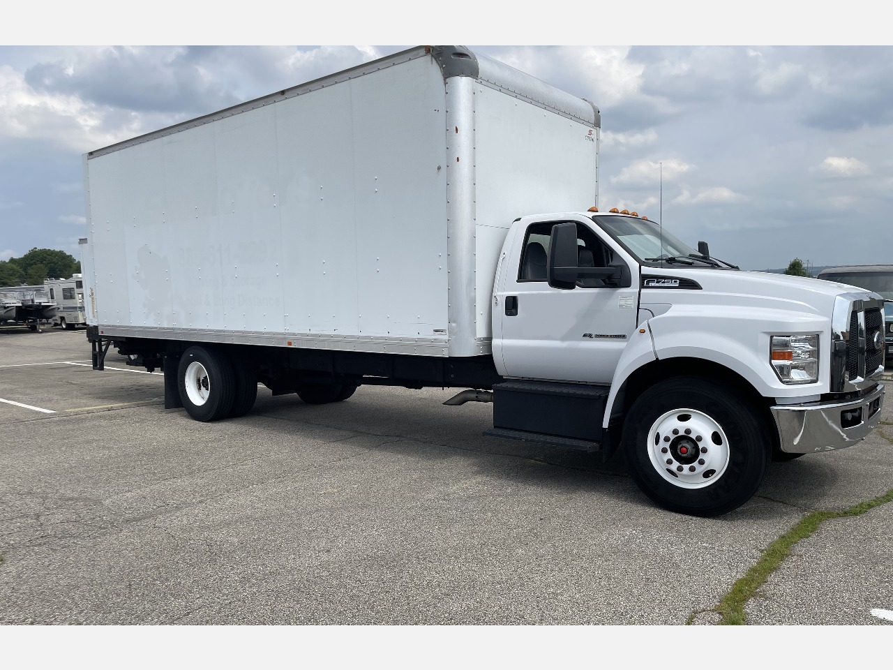 2019 FORD F750 BOX VAN TRUCK FOR SALE #18442