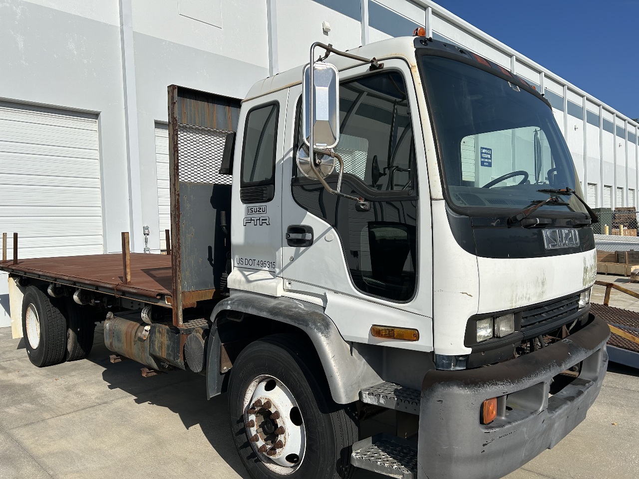 2000 ISUZU FTR FLATBED TRUCK FOR SALE #18485