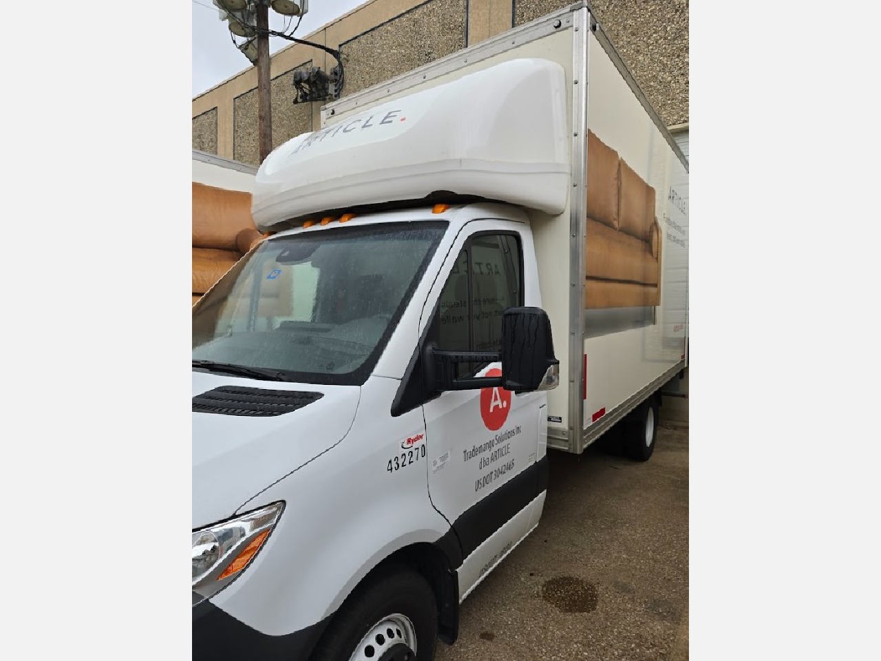 2022 MERCEDES-BENZ SPRINTER BOX VAN TRUCK FOR SALE #19110