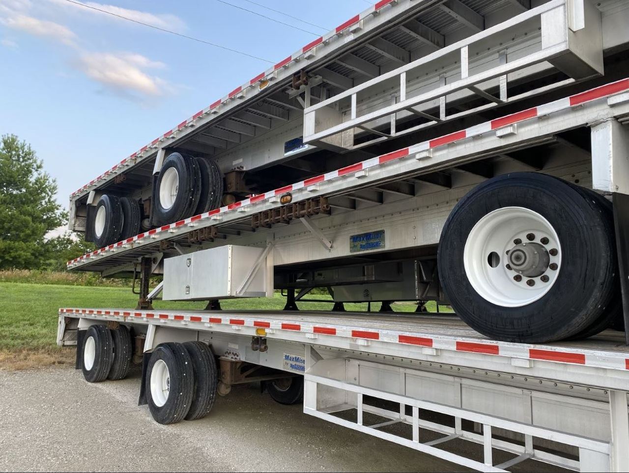 2015 REITNOUER MAZMISER 53FT FLATBED TRAILER FOR SALE #19193