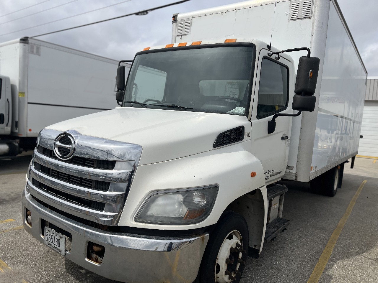 2014 HINO 258 BOX VAN TRUCK FOR SALE #19937