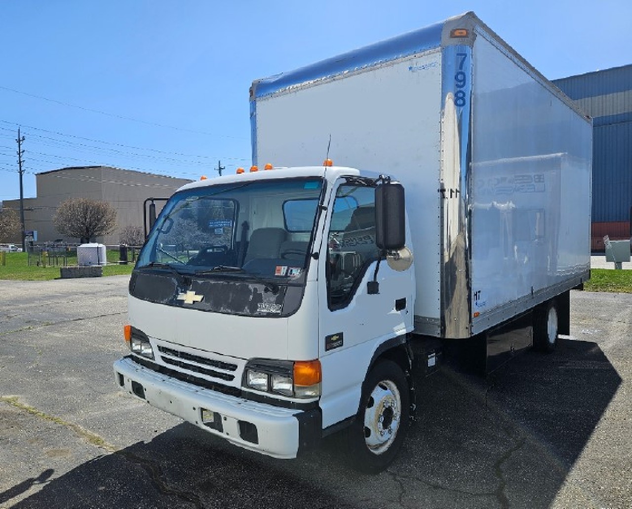2005 ISUZU NPR BOX VAN TRUCK FOR SALE #20932