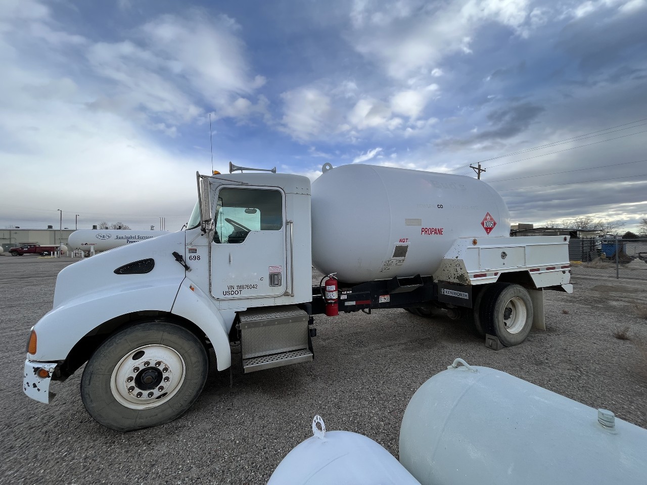 KENWORTH T300 PROPANE TRUCK FOR SALE #21202