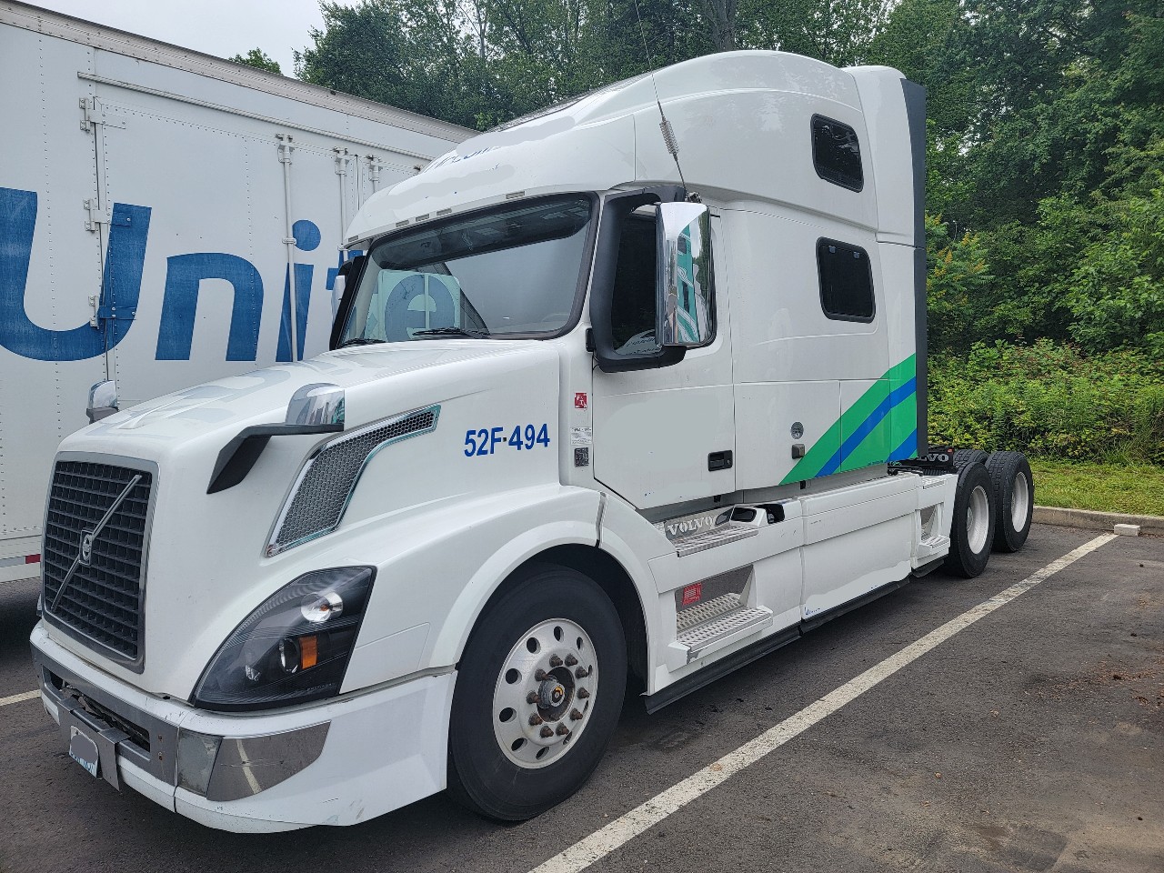 2017 VOLVO VNL64T780 TANDEM AXLE SLEEPER FOR SALE #21254