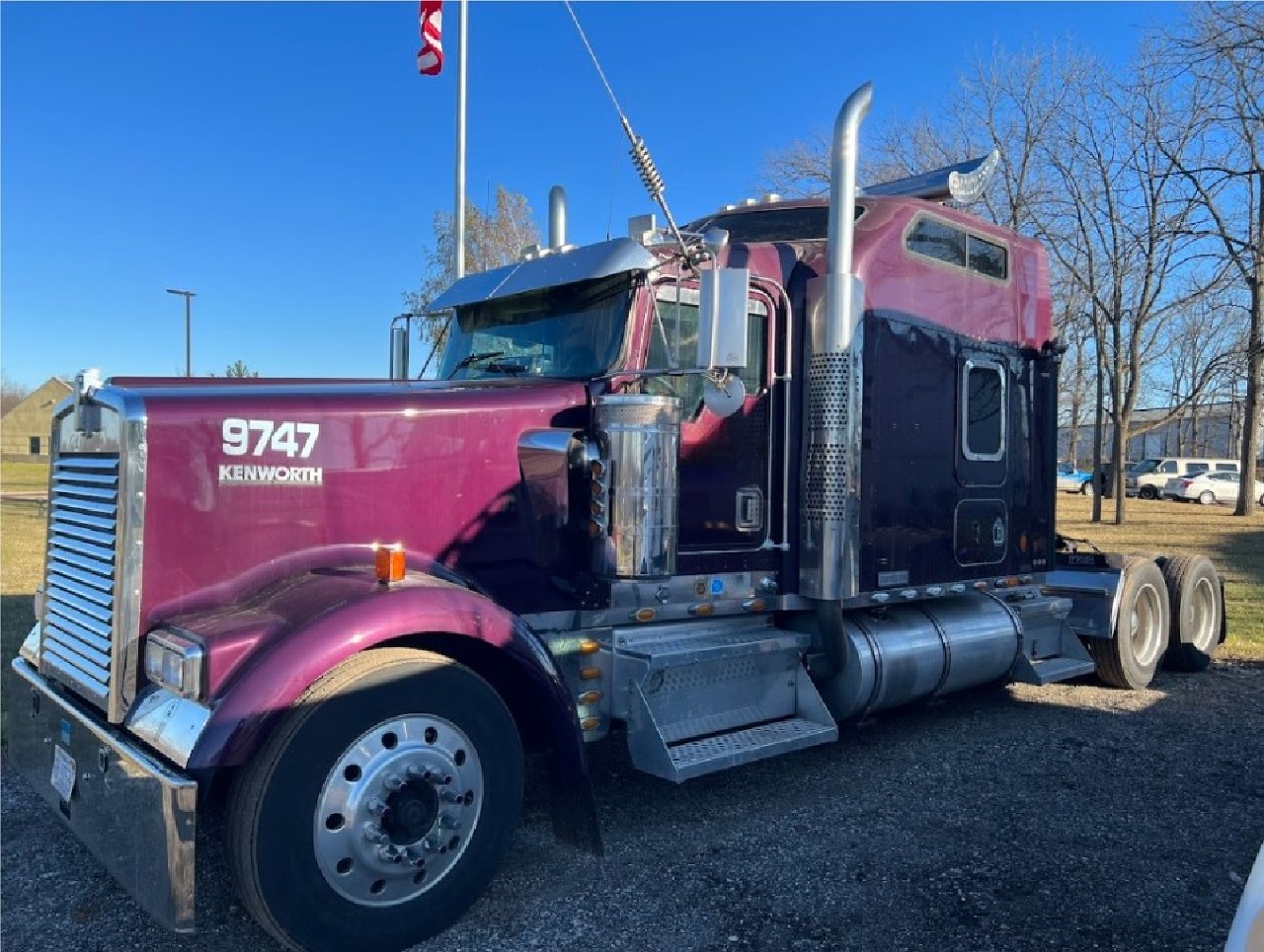 2000 KENWORTH W900 TANDEM AXLE SLEEPER FOR SALE #21372