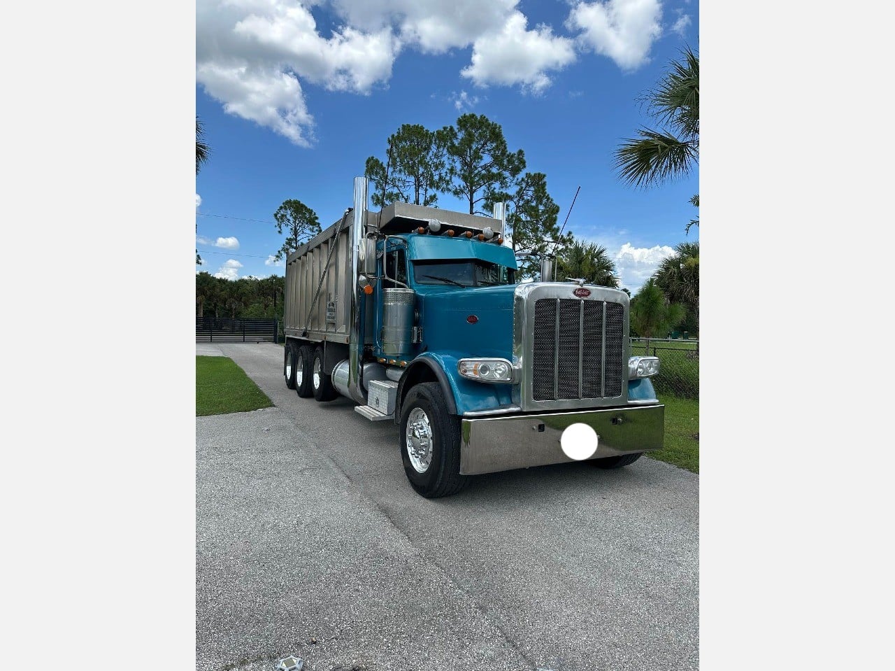 2019 PETERBILT 389 TRI-AXLE ALUMINUM DUMP TRUCK FOR SALE #21922