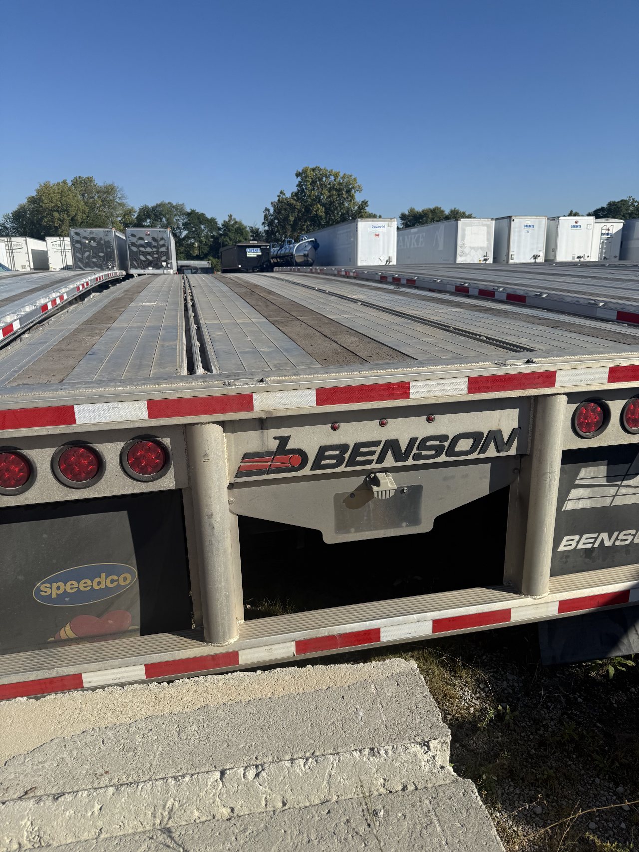 2023 BENSON 48' FLATBED TRAILER FLATBED TRAILER FOR SALE #22334