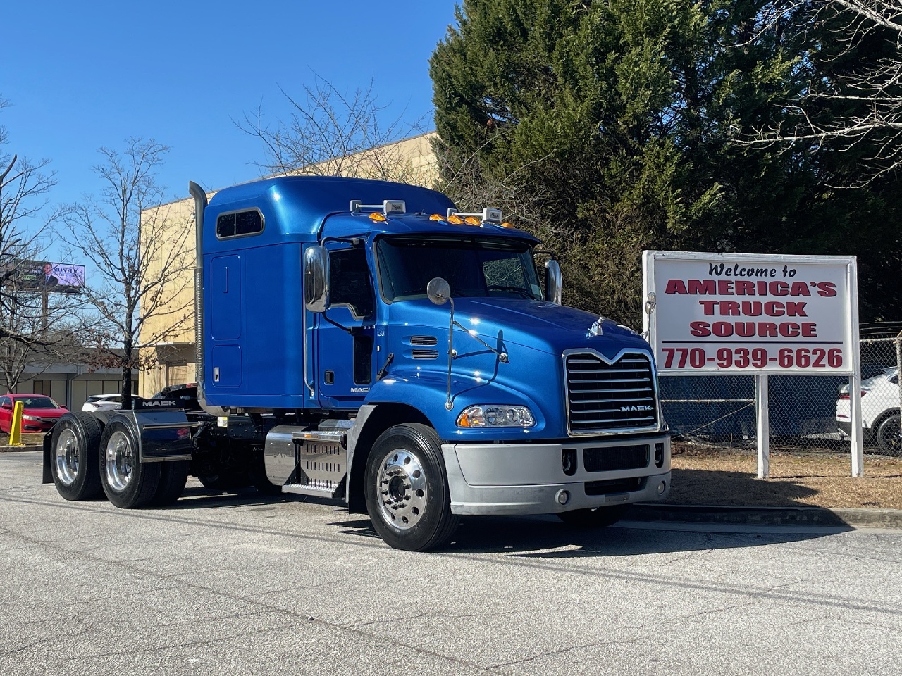 2017 MACK CXU613 TANDEM AXLE SLEEPER FOR SALE #10288