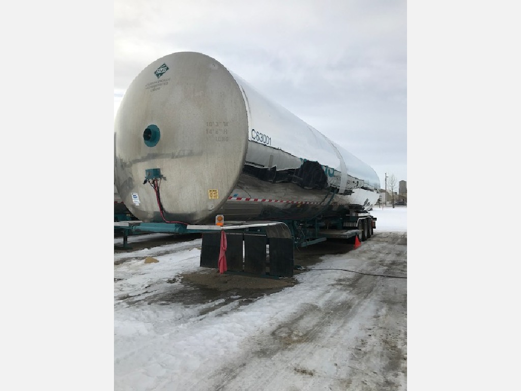 2010 WESTMOR 23,200 GAL 90 TON CO2 CO2 GAS TANK TRAILER FOR SALE #2848