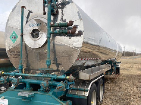 2004 MAXFIELD 16,500GAL CO2 PORTA PAK CO2 GAS TANK TRAILER FOR SALE #2852