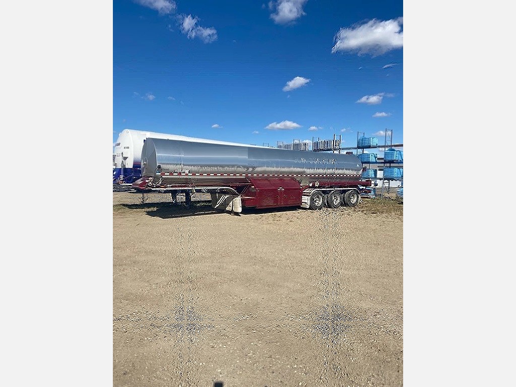2008 MAXFIELD 6500GAL CO2 FOOD GRADE R CO2 GAS TANK TRAILER FOR SALE #2867