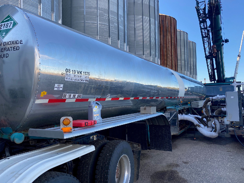 2006 WESTMOR 6600G FOOD GRADE IN TEST CO2 GAS TANK TRAILER FOR SALE #2868