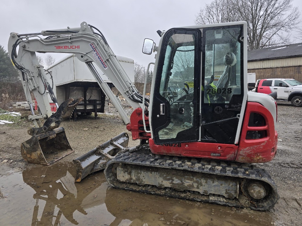 2022 TAKEUCHI TB370 MINI EXCAVATOR FOR SALE #3466