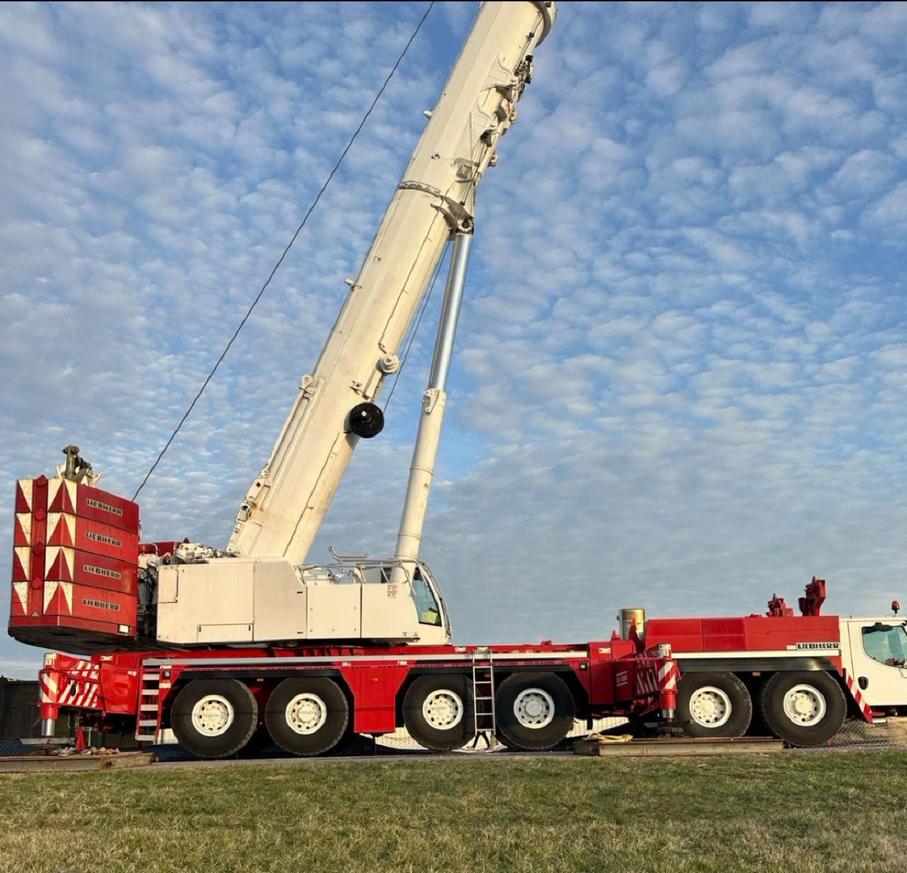 2011 LIEBHERR LTM1350-6.1 400 US TON ALL TERRAIN CRANE FOR SALE #3644