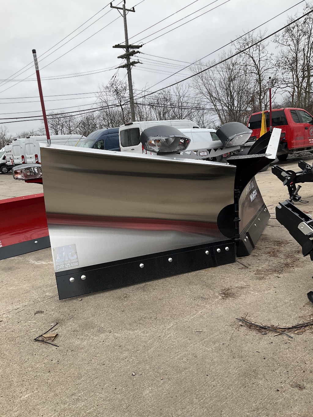 WESTERN 9'6" MVP3 SS SNOW PLOW FOR SALE #1042