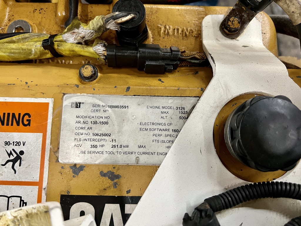 CAT 3126 TRUCK ENGINE FOR SALE #3158