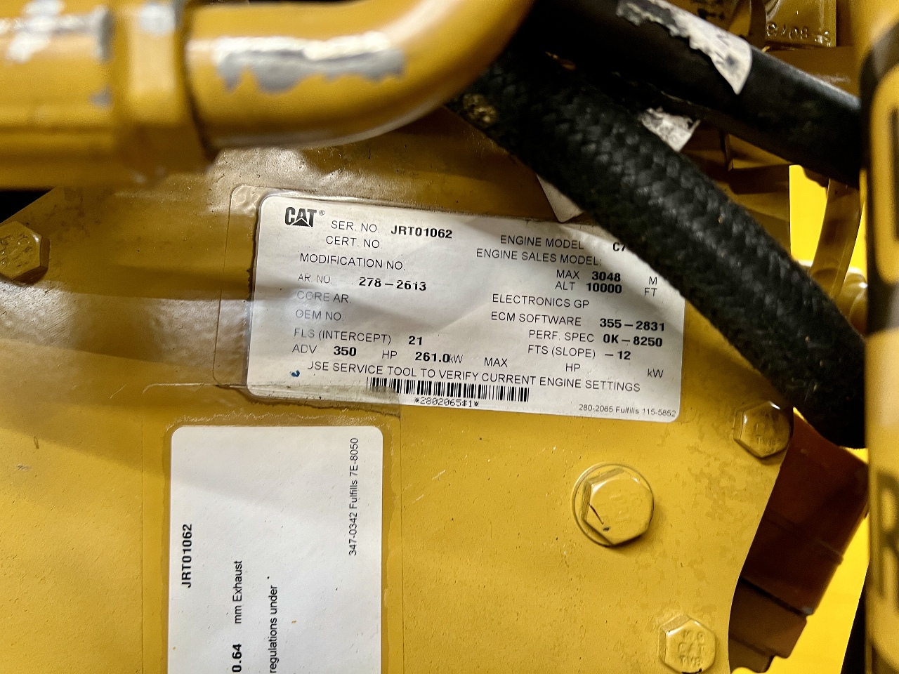 CAT C7 TRUCK ENGINE FOR SALE #3299