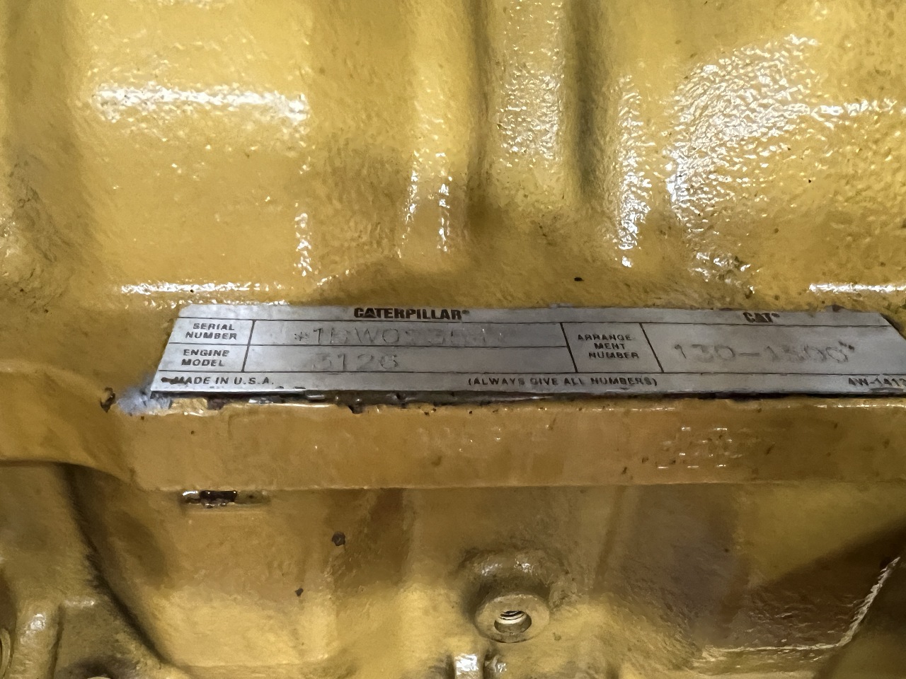 CAT 3126 TRUCK ENGINE FOR SALE #3371