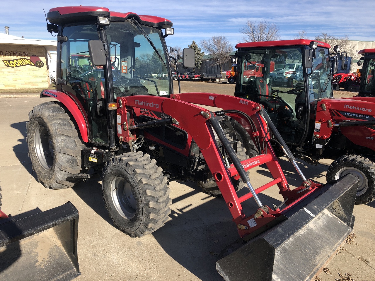 2018 MAHINDRA 3650 COMPACT TRACTOR FOR SALE #1188