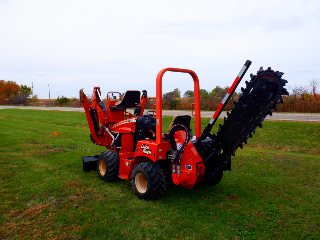 Used Ride-On Trencher - Vibratory Plow Equipment for Sale