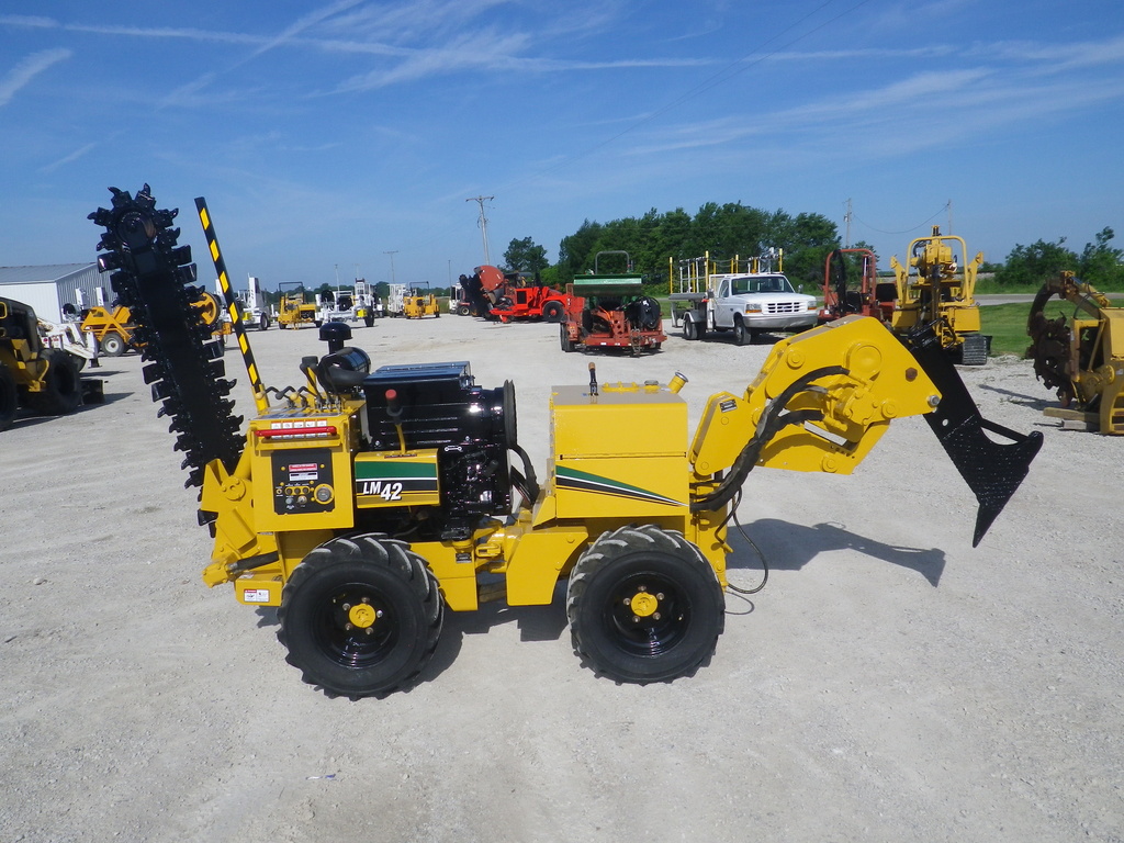Used Walk-Beside Trencher - Vibratory Plow Equipment for Sale