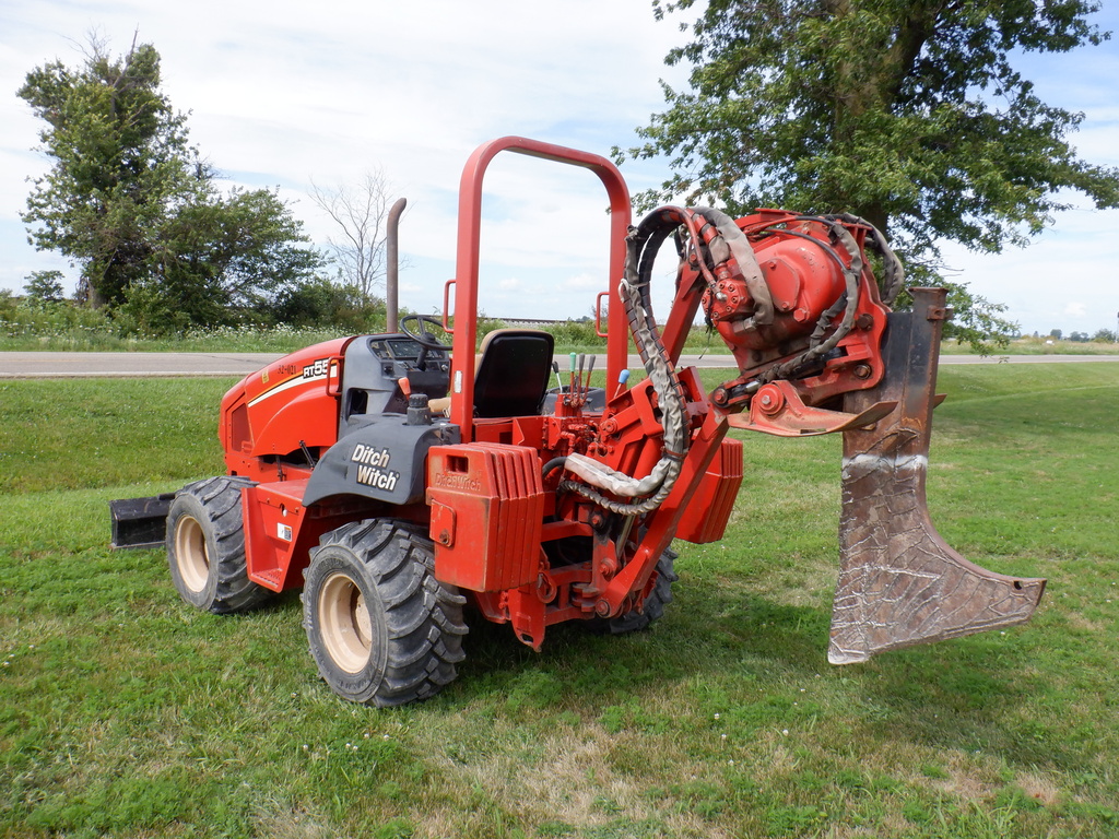 Used Ride-On Trencher - Vibratory Plow Equipment for Sale