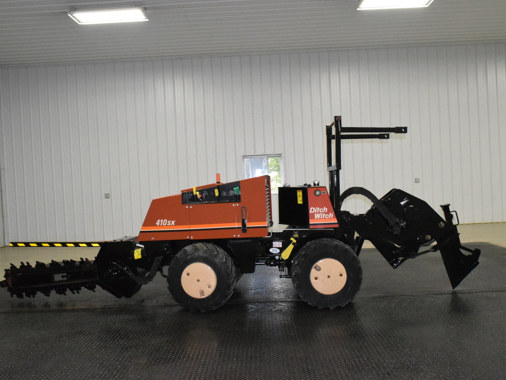 Used Walk-Beside Trencher - Vibratory Plow Equipment for Sale