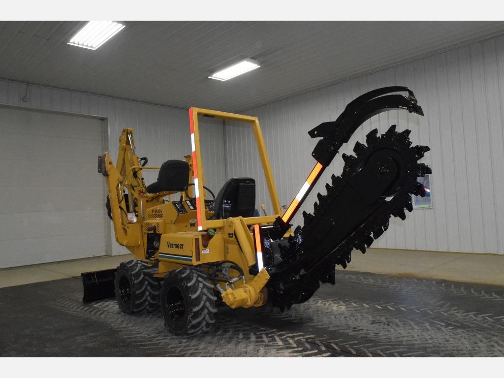 Used Ride-On Trencher - Vibratory Plow Equipment for Sale