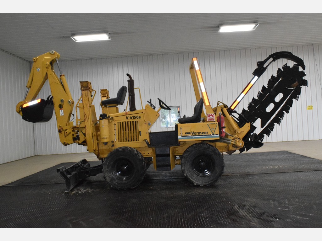 Used Ride-On Trencher - Vibratory Plow Equipment for Sale
