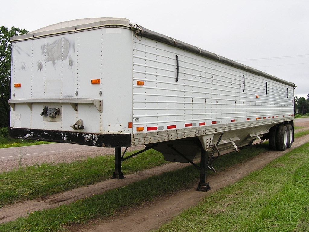 1981 TIMPTE SUPER HOPPER HOPPER TRAILER FOR SALE #1768