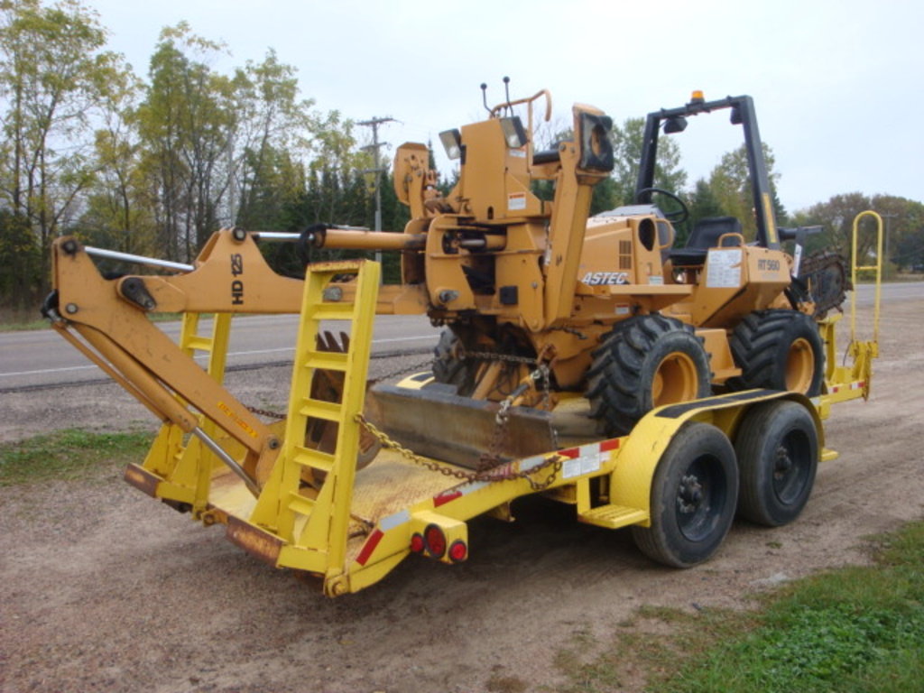 1998 CASE 560 TRENCHER FOR SALE #1840