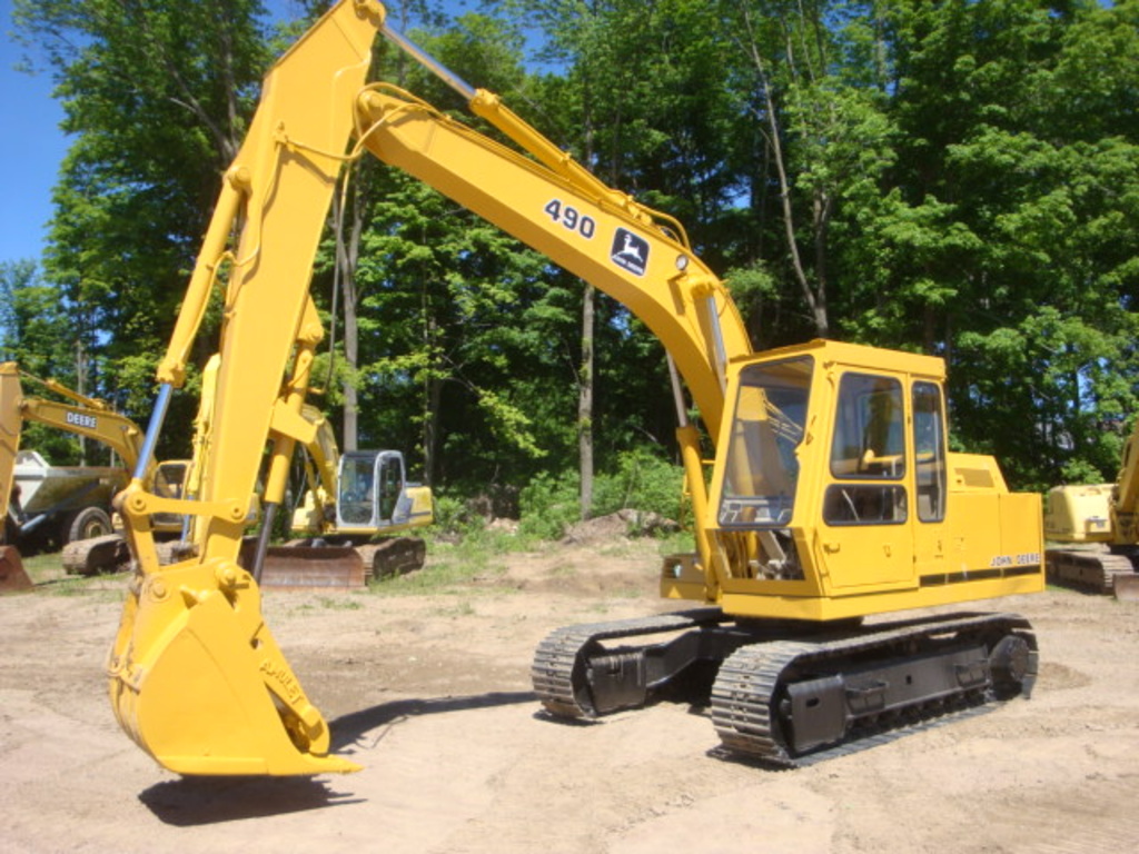 1986 JOHN DEERE 490 CRAWLER EXCAVATOR FOR SALE #2054