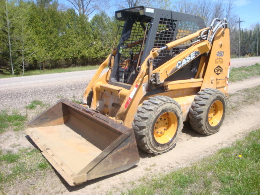 2006 CASE 450 SKID STEER WHEEL LOADER FOR SALE #2289
