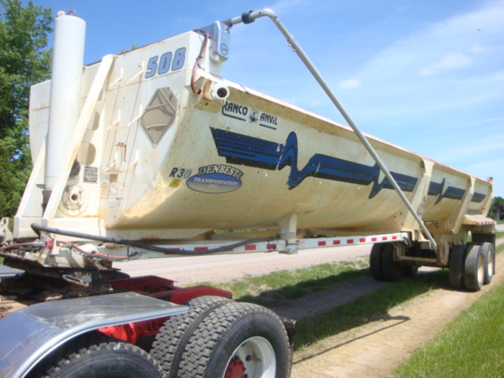 2002 RANCO ANVIL END DUMP TRAILER FOR SALE #2334