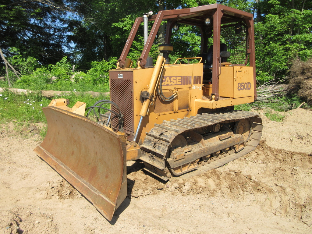 1986 CASE 850D CRAWLER DOZER FOR SALE #2557