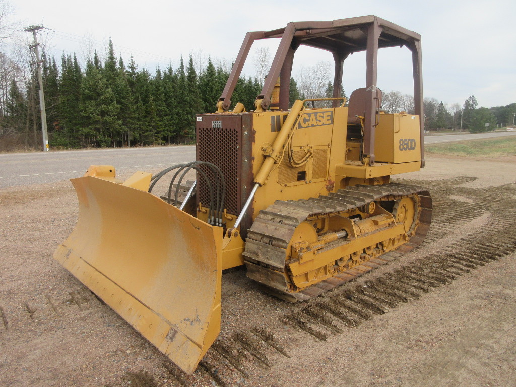 1990 CASE 850D CRAWLER DOZER FOR SALE #2725