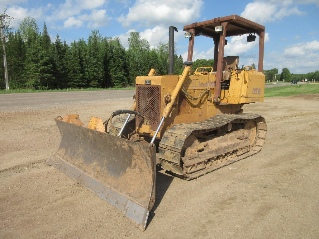 1994 CASE 550E LONG TRACK CRAWLER DOZER FOR SALE #2872