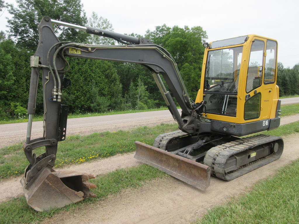 2002 VOLVO EC45 MINI EXCAVATOR FOR SALE #2928