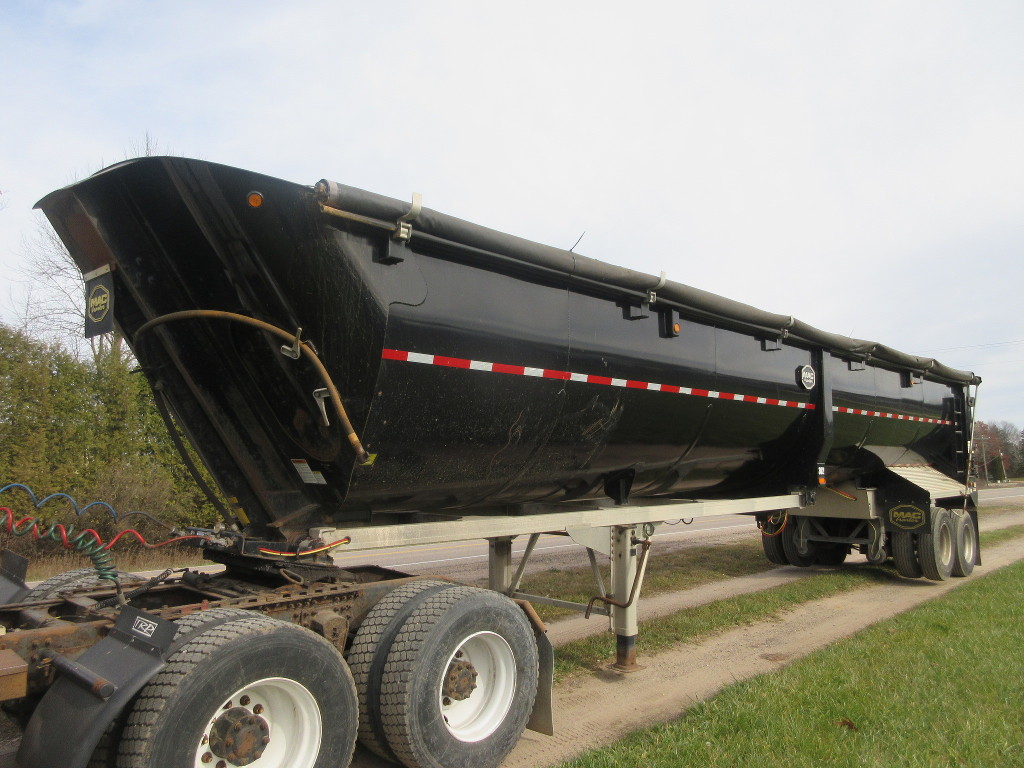 2017 MAC DUMP TRAILER END DUMP TRAILER FOR SALE #3044