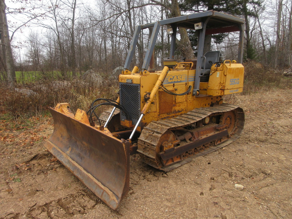 1999 CASE 550G LONG TRACK CRAWLER DOZER FOR SALE #3048