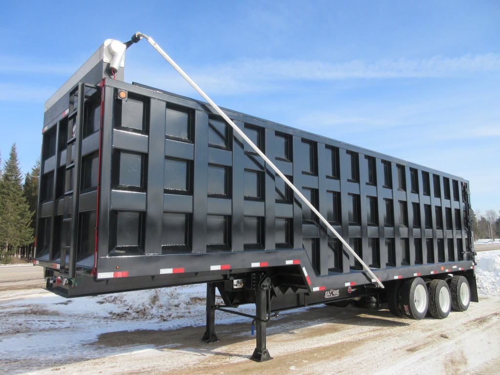 2022 GLOBE GTDD303-36-75YD END DUMP TRAILER FOR SALE #3112