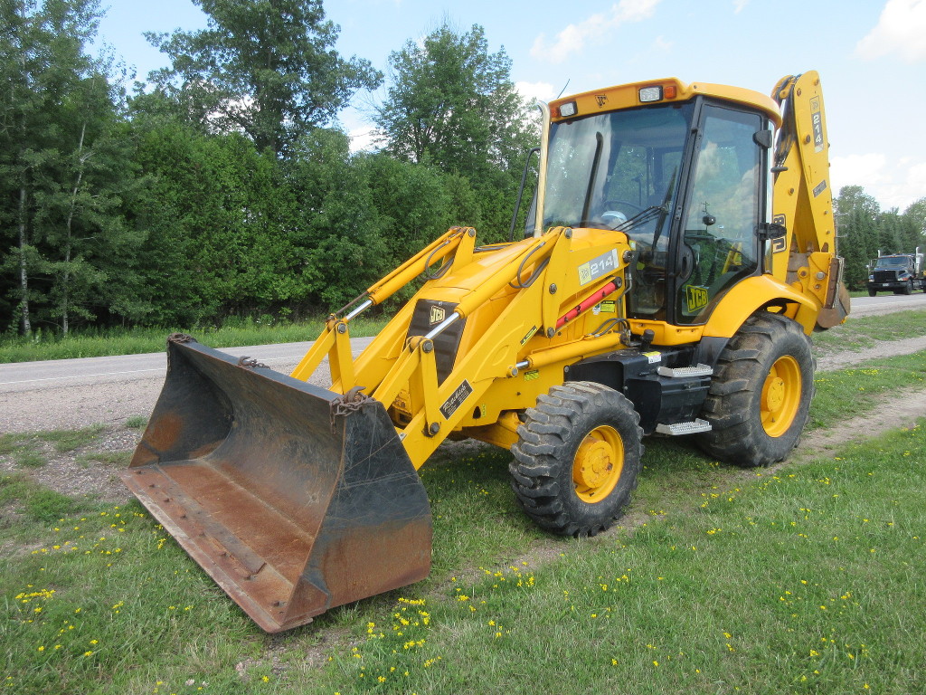 2002 JCB 214 BACKHOE LOADER FOR SALE #3146