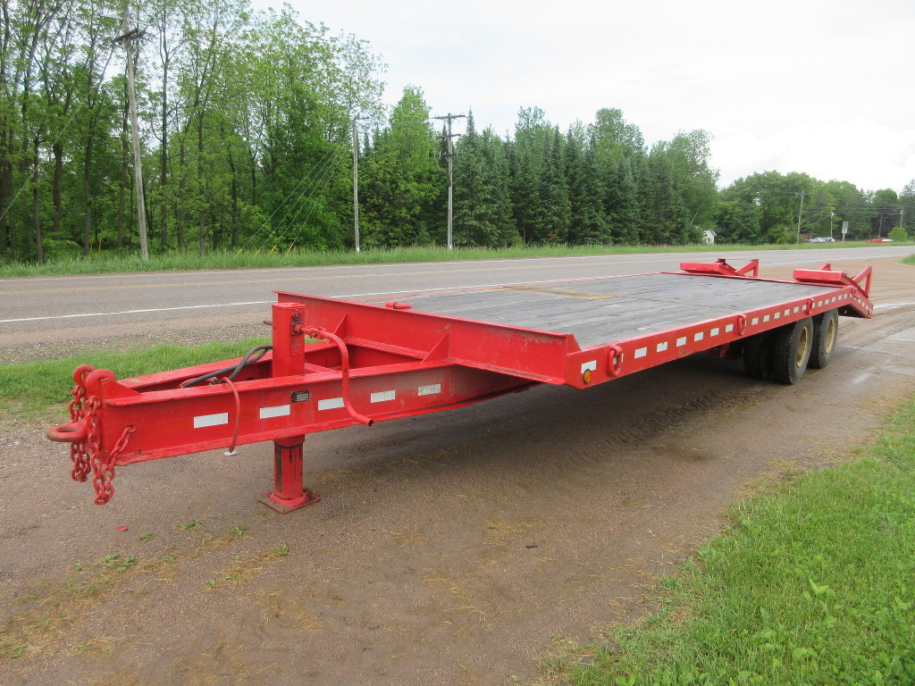 1987 CUSTOM 20T100-28 TAG TRAILER FOR SALE #3242
