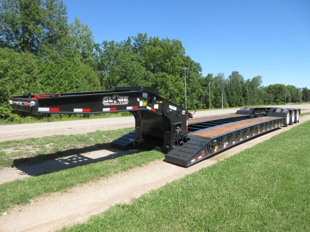 2022 GLOBE GTBN513-52-26-GG LOWBOY TRAILER FOR SALE #3302